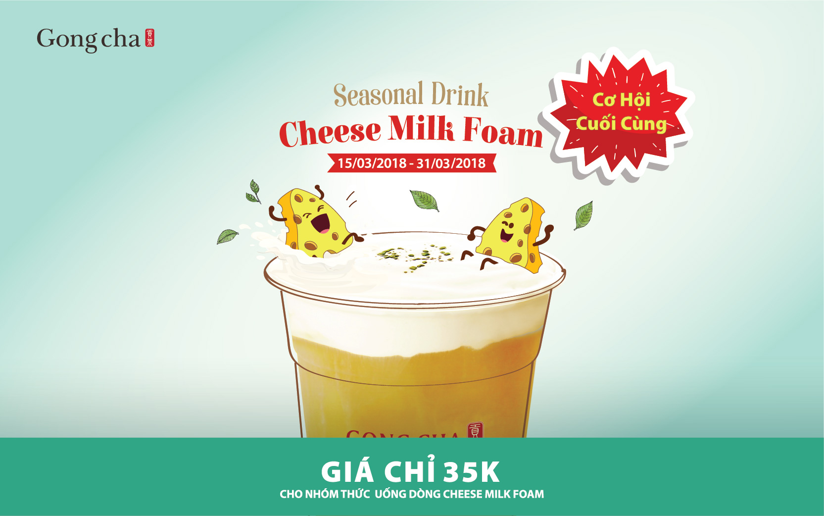 Home page - Gong cha Vietnam